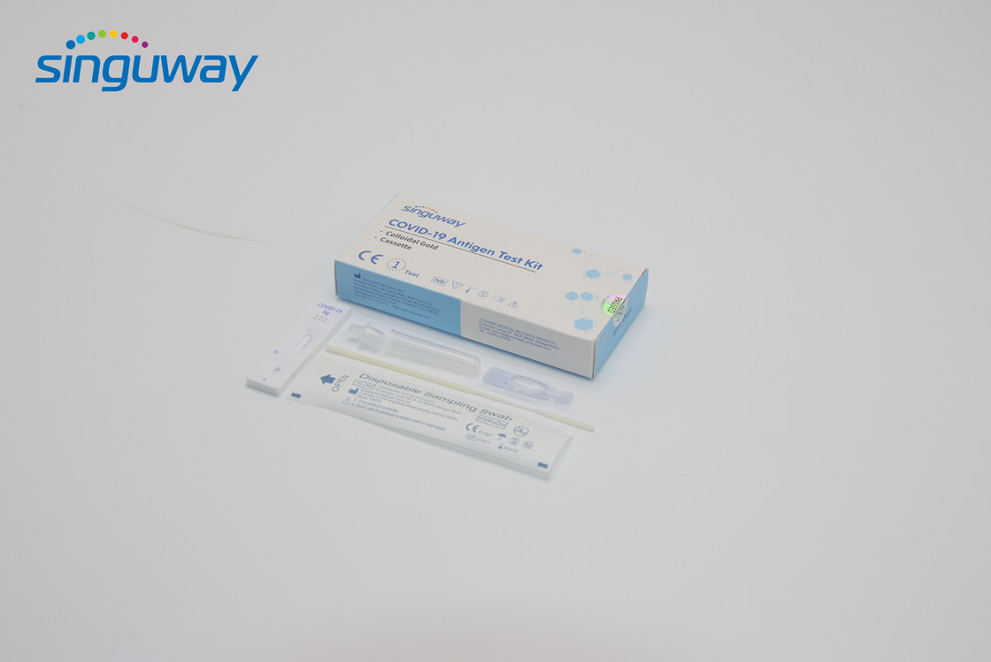 ISO9001 Rapid Antigen Self Test Kit Nasal Swab Lab RT PCR Home Test Kit