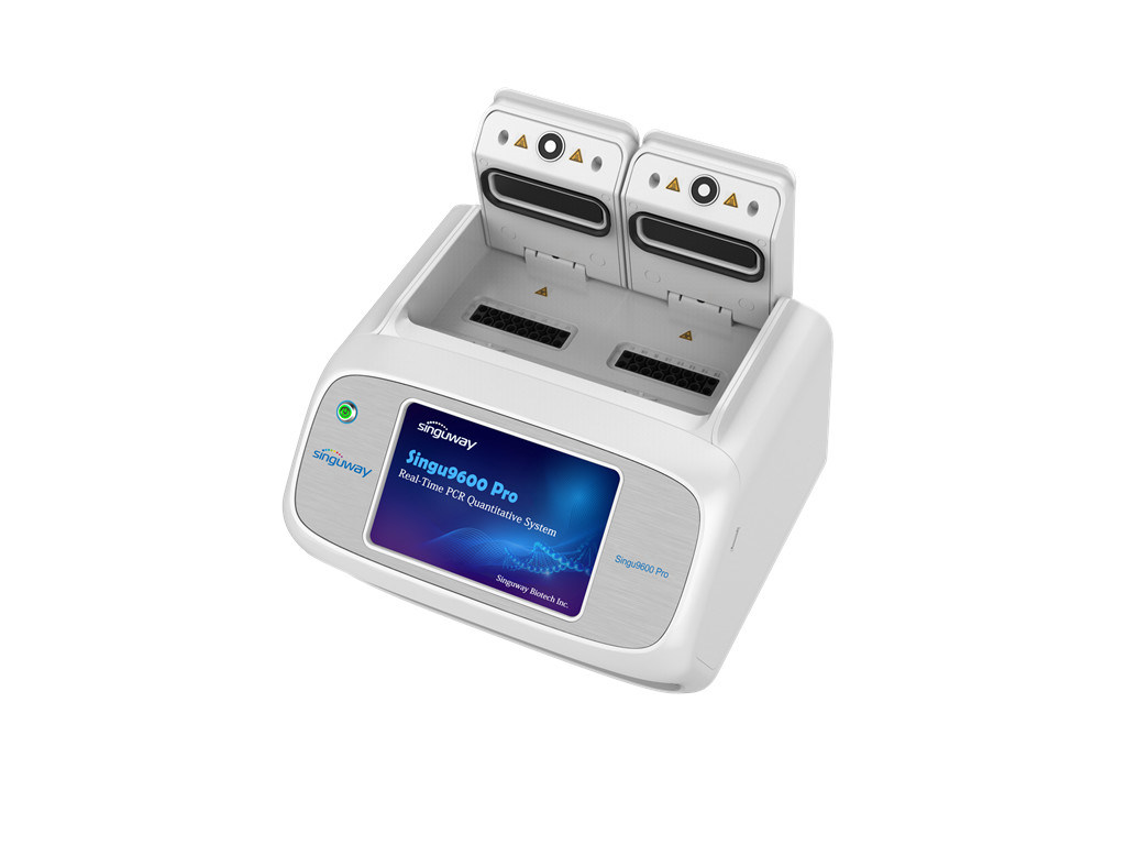 4x8well Dual Block Real Time PCR Analyzer Rapid Test Machine For 32x0 ...