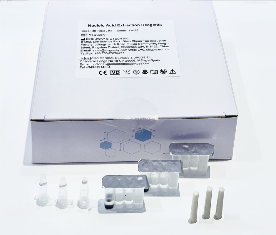 4 Samples DNA RNA Nucleic Acid Extraction Kit Isolation For Mini Extractor